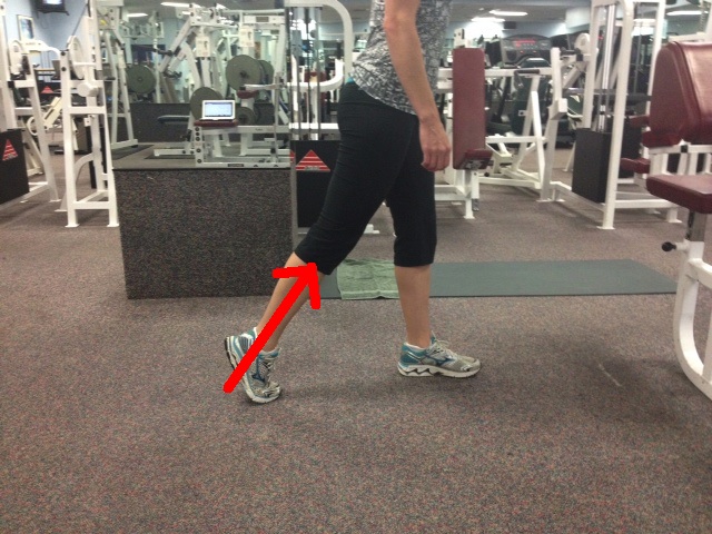 Standing ankle push off one line | b-reddy.org