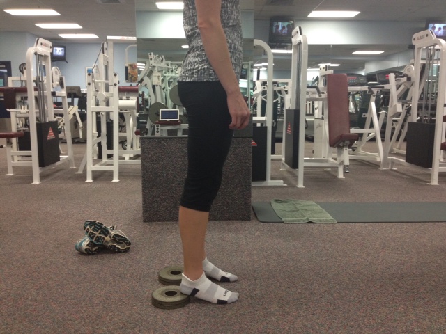 Standing small heel lift | b-reddy.org