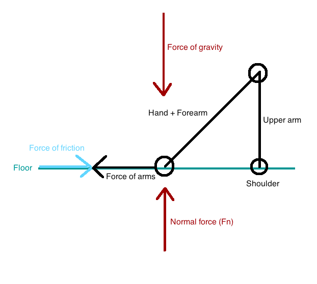 Supine arm slide free body diagram | b-reddy.org