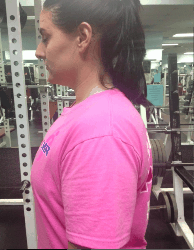 Changing upper back posture and correcting a pot belly appearance ...